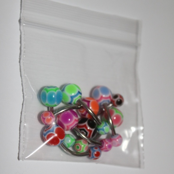 Jewelry | Pack 5 8 Brand New Navel Belly Button Rings | Poshmark